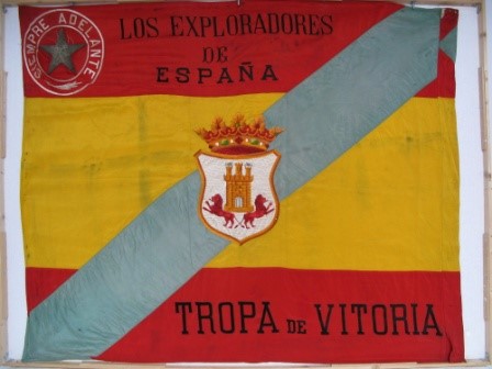 Bandera Scout Histórica – Exploradores de Madrid